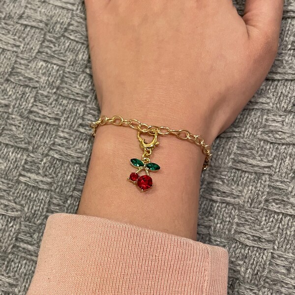 Cherry Bracelet - Etsy