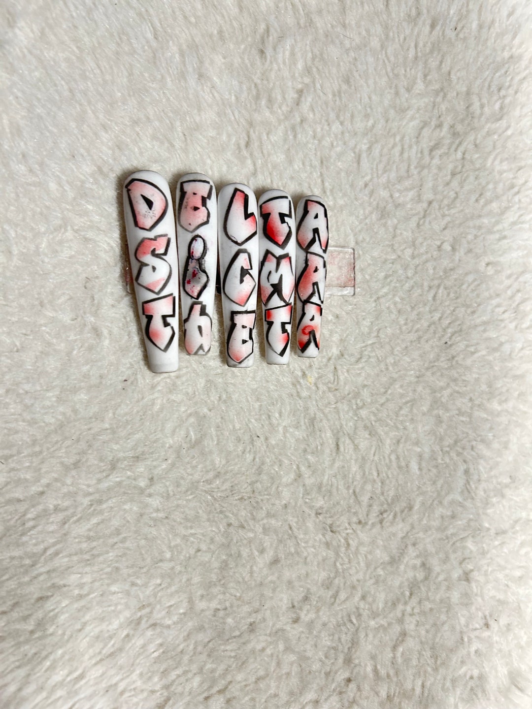 Delta Sigma Theta Sorority Inc. Press on Nails - Etsy