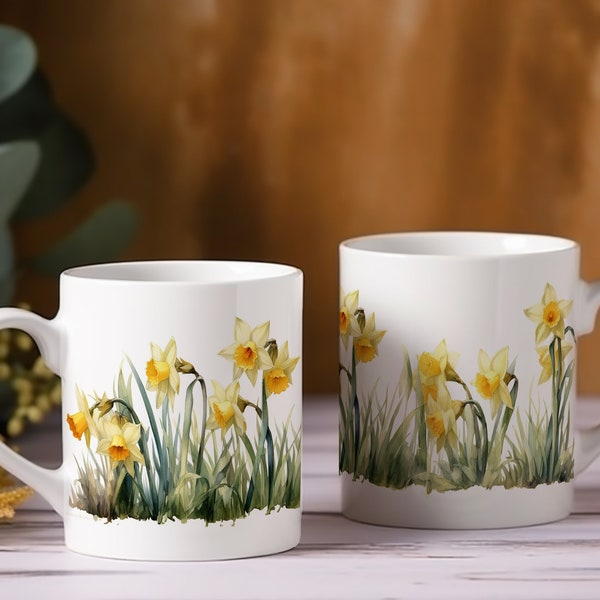 Daffodil Tea Cup - Etsy