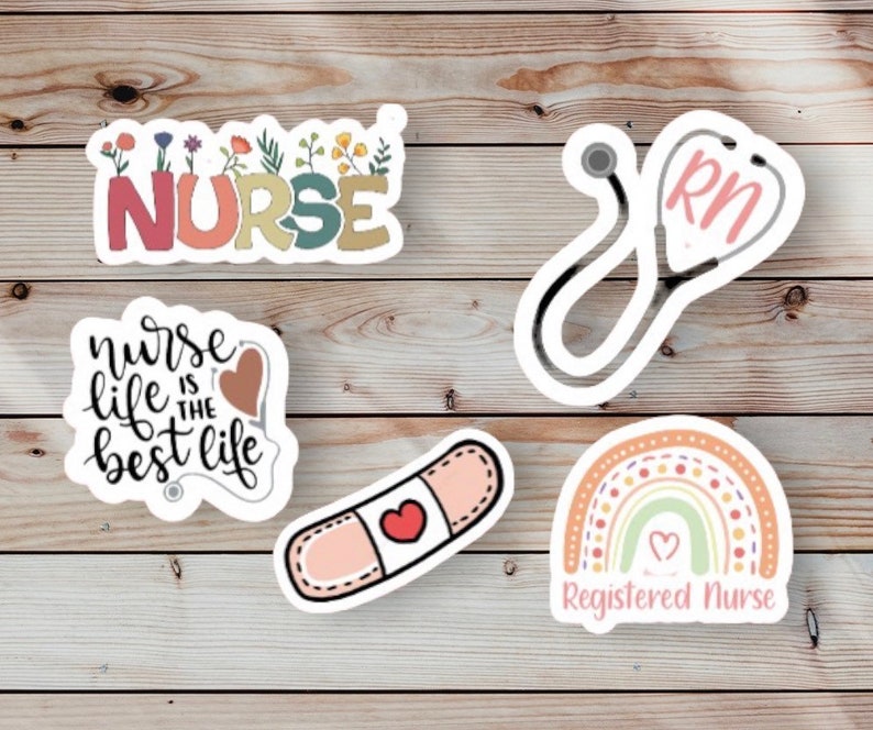 Nurse Stickers Pack - Etsy