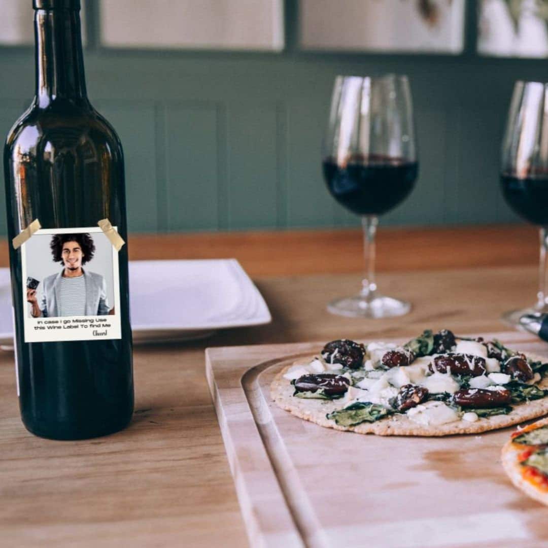 Missing Adult - Photo Beverage Label - Set of 5 Custom Labels - FREE ...