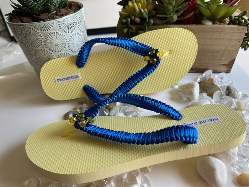 Macrame Flip Flop - Etsy