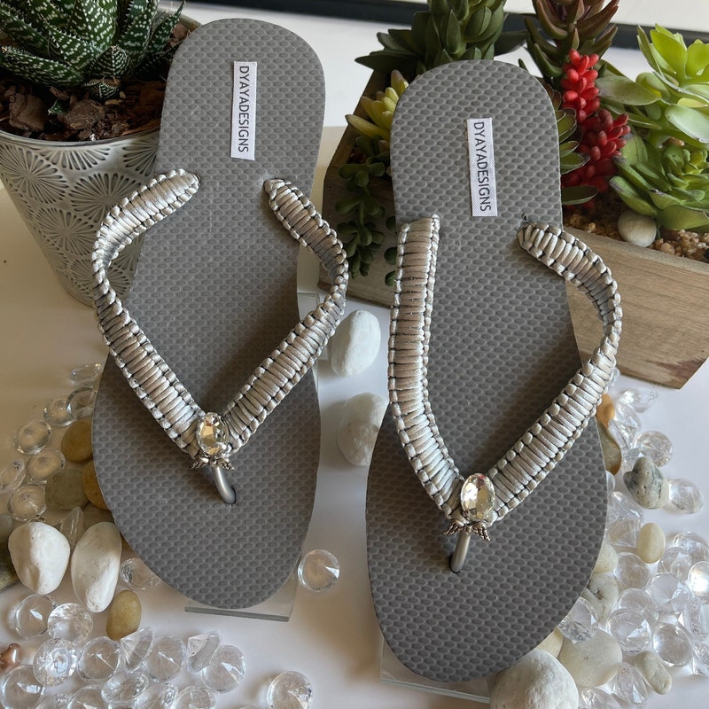 Macrame Flip Flops - Etsy