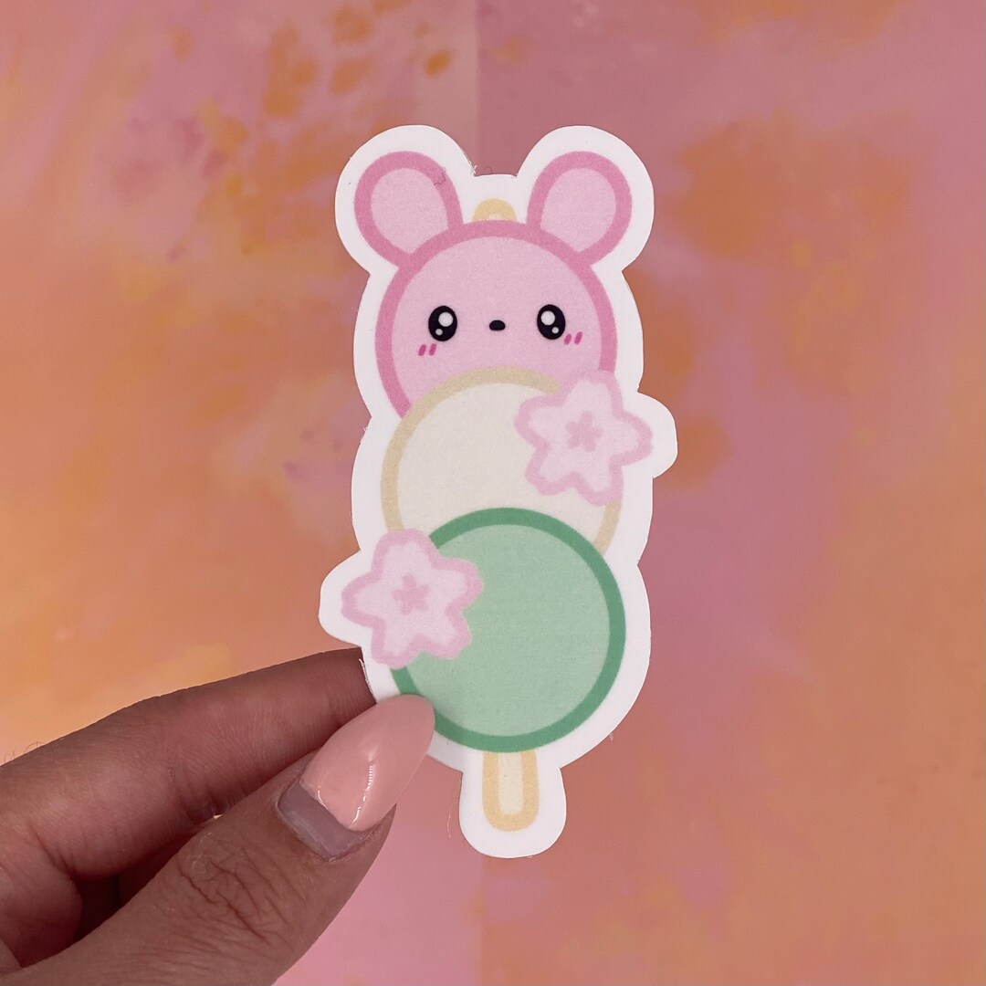 Bunny Dango Sticker - Etsy