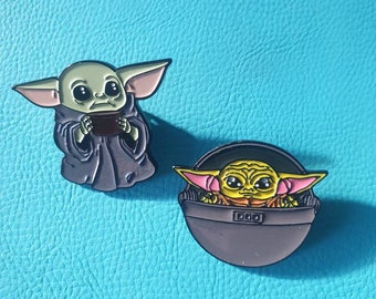 Enamel Pins Grogu - Etsy
