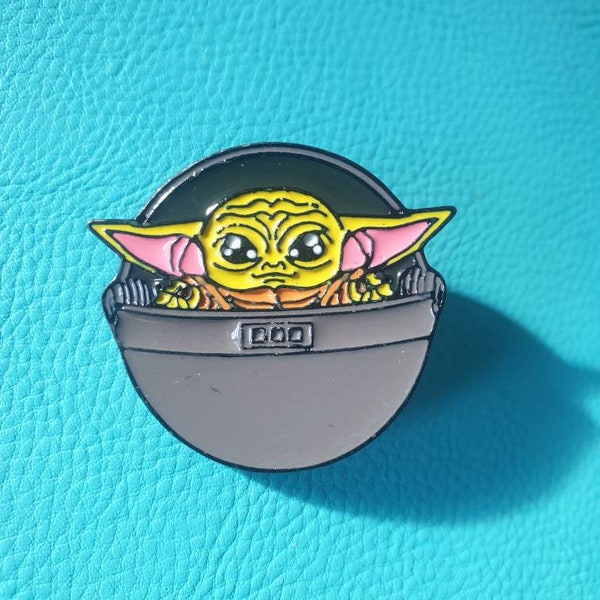 Grogu Enamel Pin - Etsy