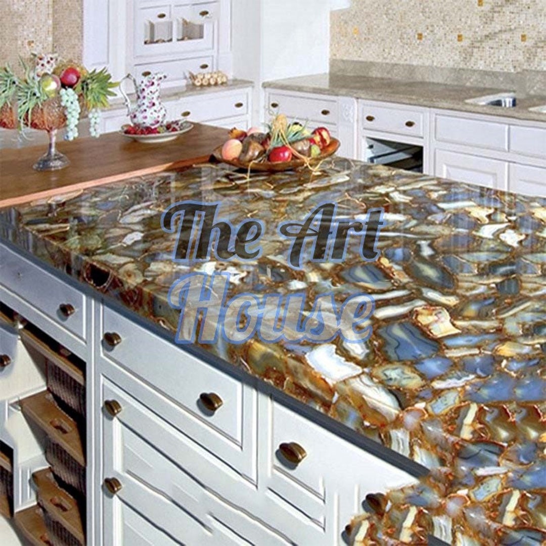 Agate, Rectangle Stone Dining ,center, Sofa, Side Table, Agate Kitchen ...