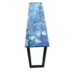 Blue Agate ,natural Handmade Console, Table , Center Sofa, Side, Table ...