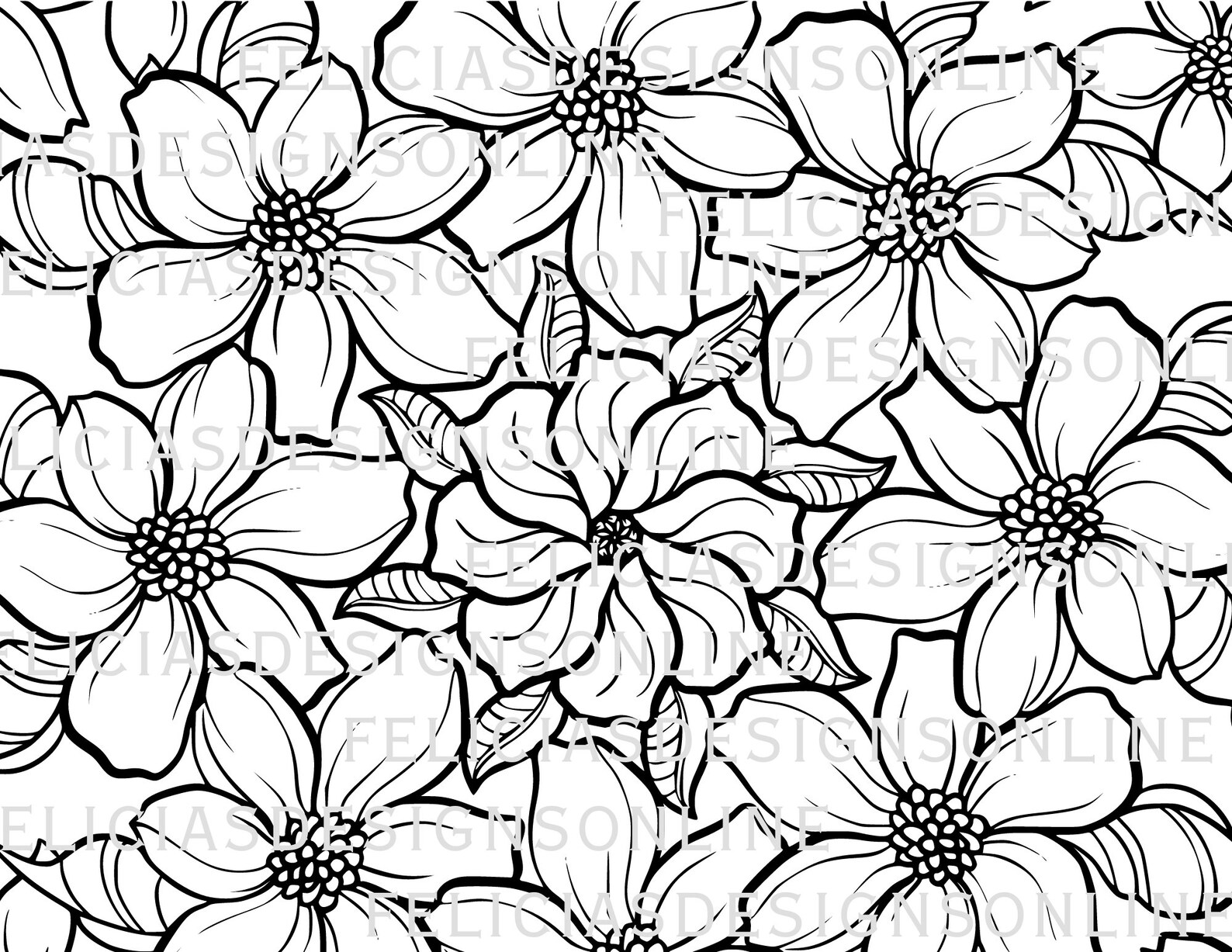 Mandala Magic Landscape Coloring Pages - Etsy