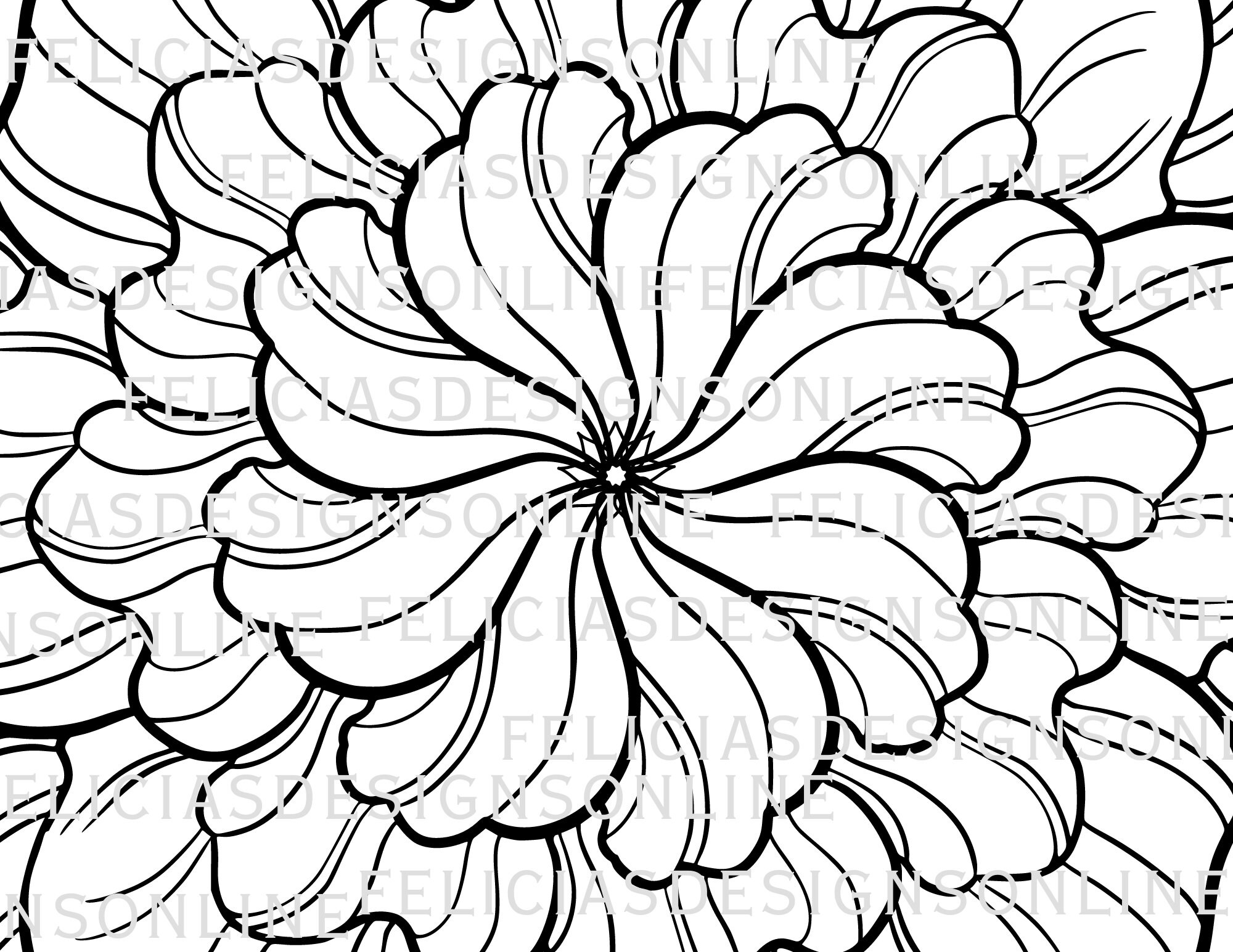 Mandala Magic Landscape Coloring Pages - Etsy
