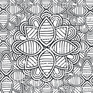 Mandala Magic Landscape Coloring Pages (10 Pages) - Etsy