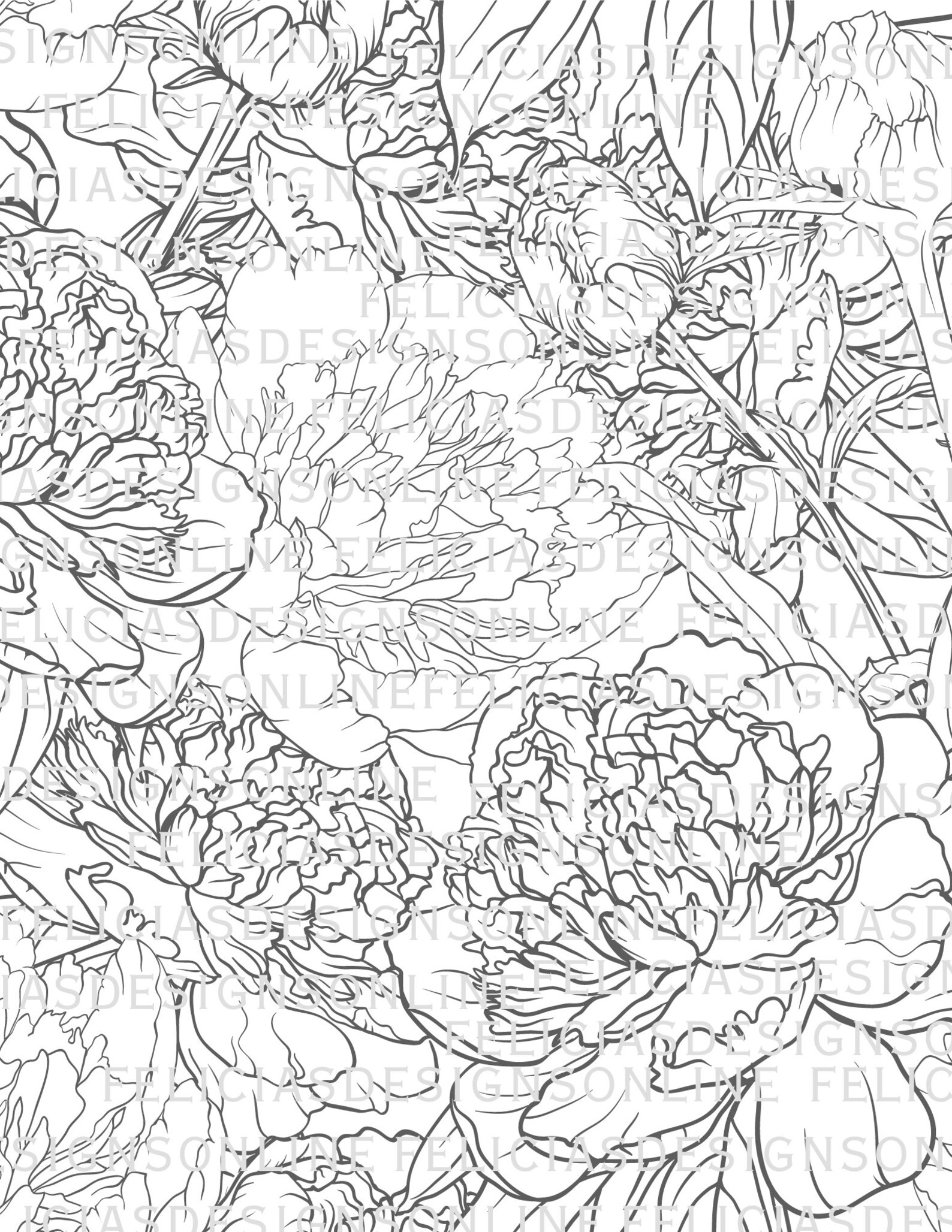 Coloring Pages - Nature's Way (15 Pages) - Etsy