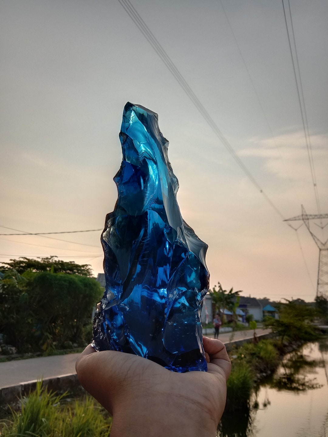 1084 Gr of Rough Andara Crystals Light Blue Monatomic for Meditation - Etsy