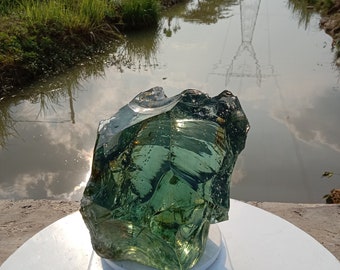 1385 Gr of Rough Andara Crystals Monatomic Tosca Green and Turquoise ...