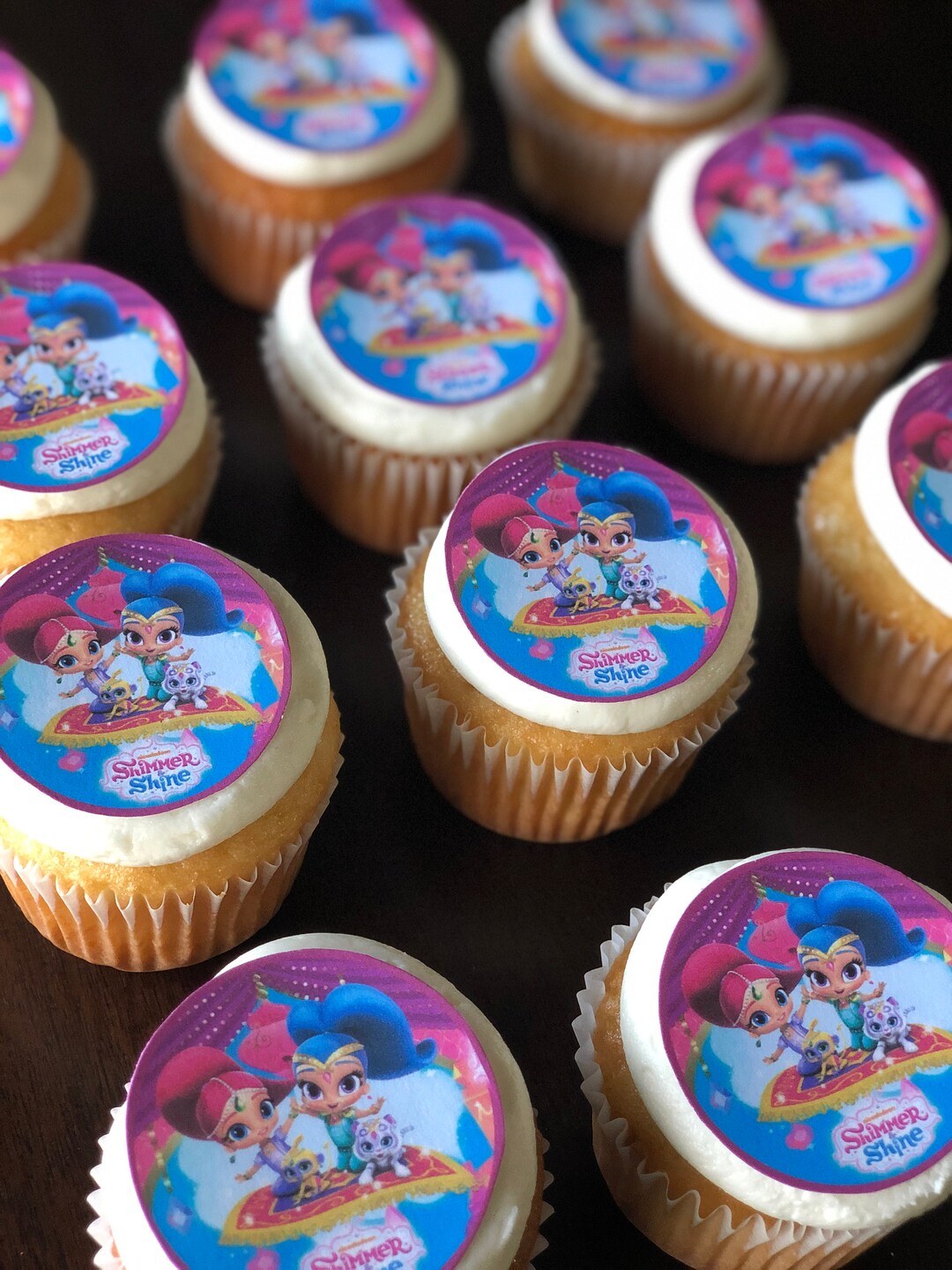 Cupcake Cookie Cake Edible Images Sugar Sheets Icing Sheets - Etsy