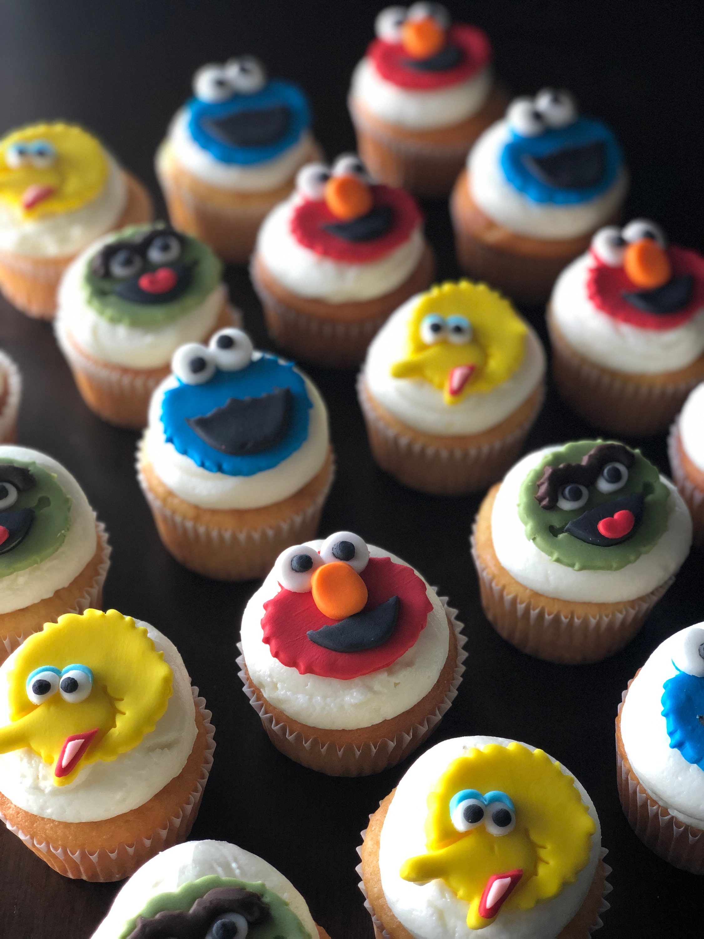 Fondant Cupcake Toppers - Etsy