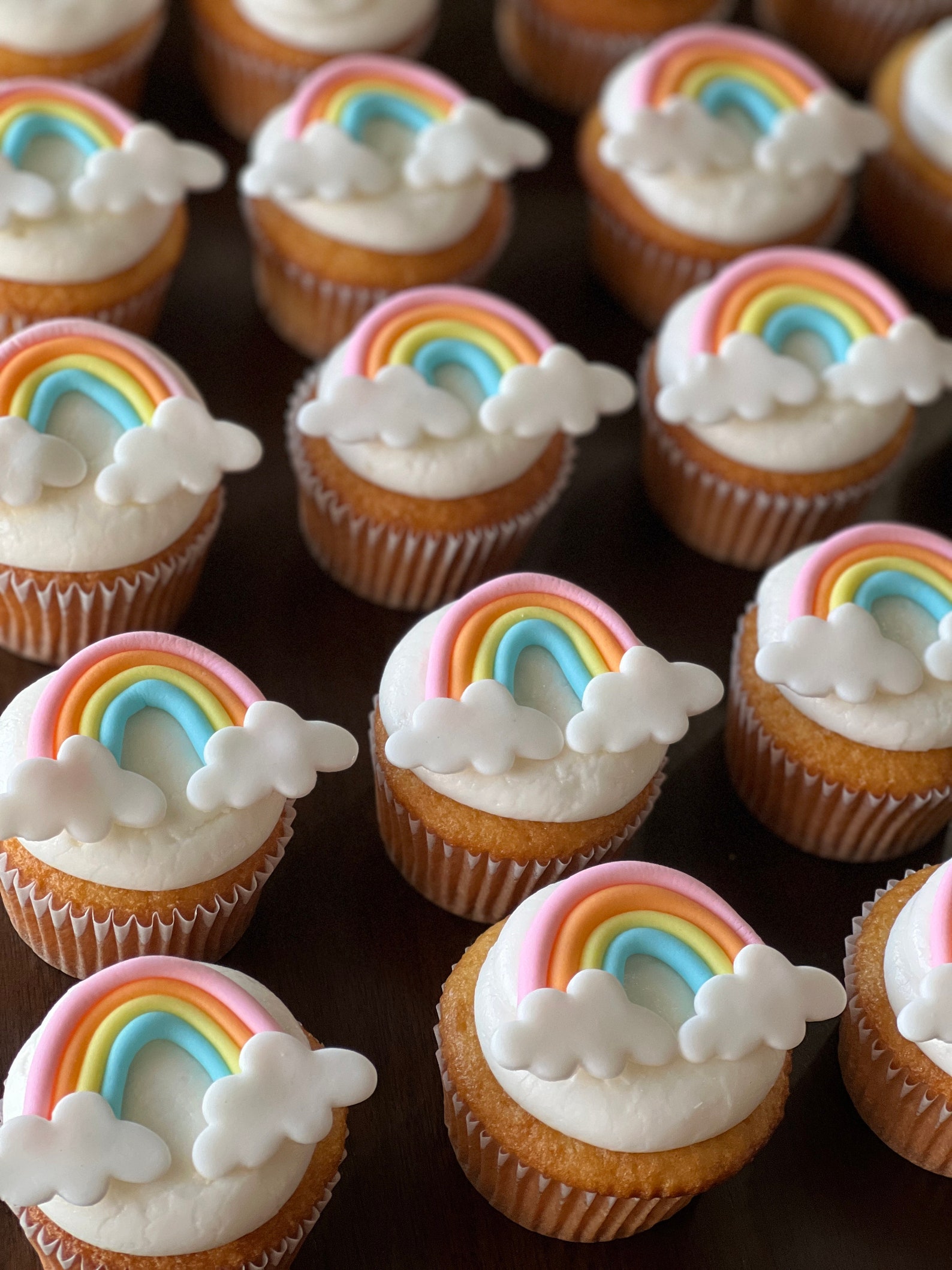 Fondant Cupcake Toppers - Etsy