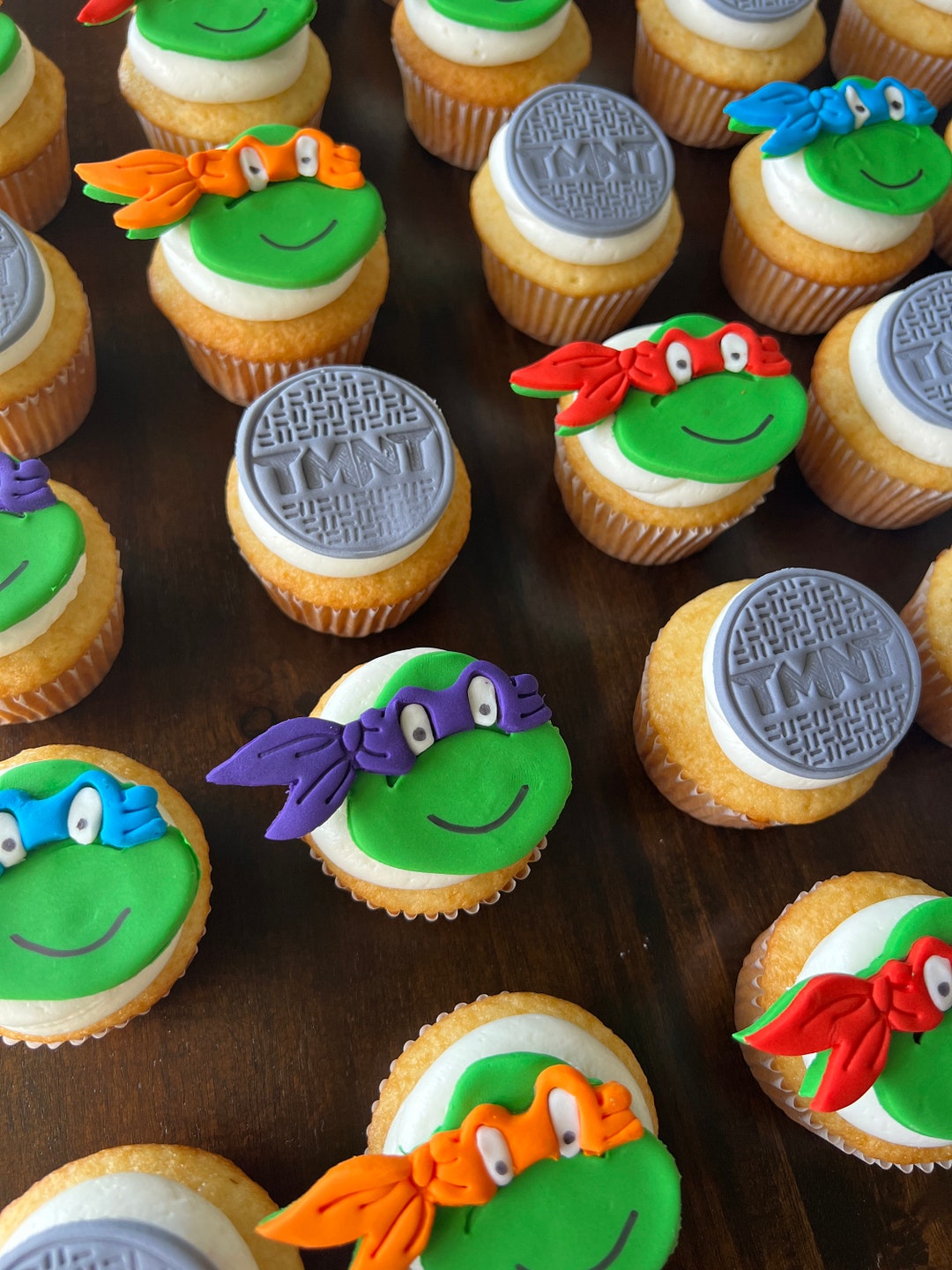 Fondant Cupcake Toppers - Etsy