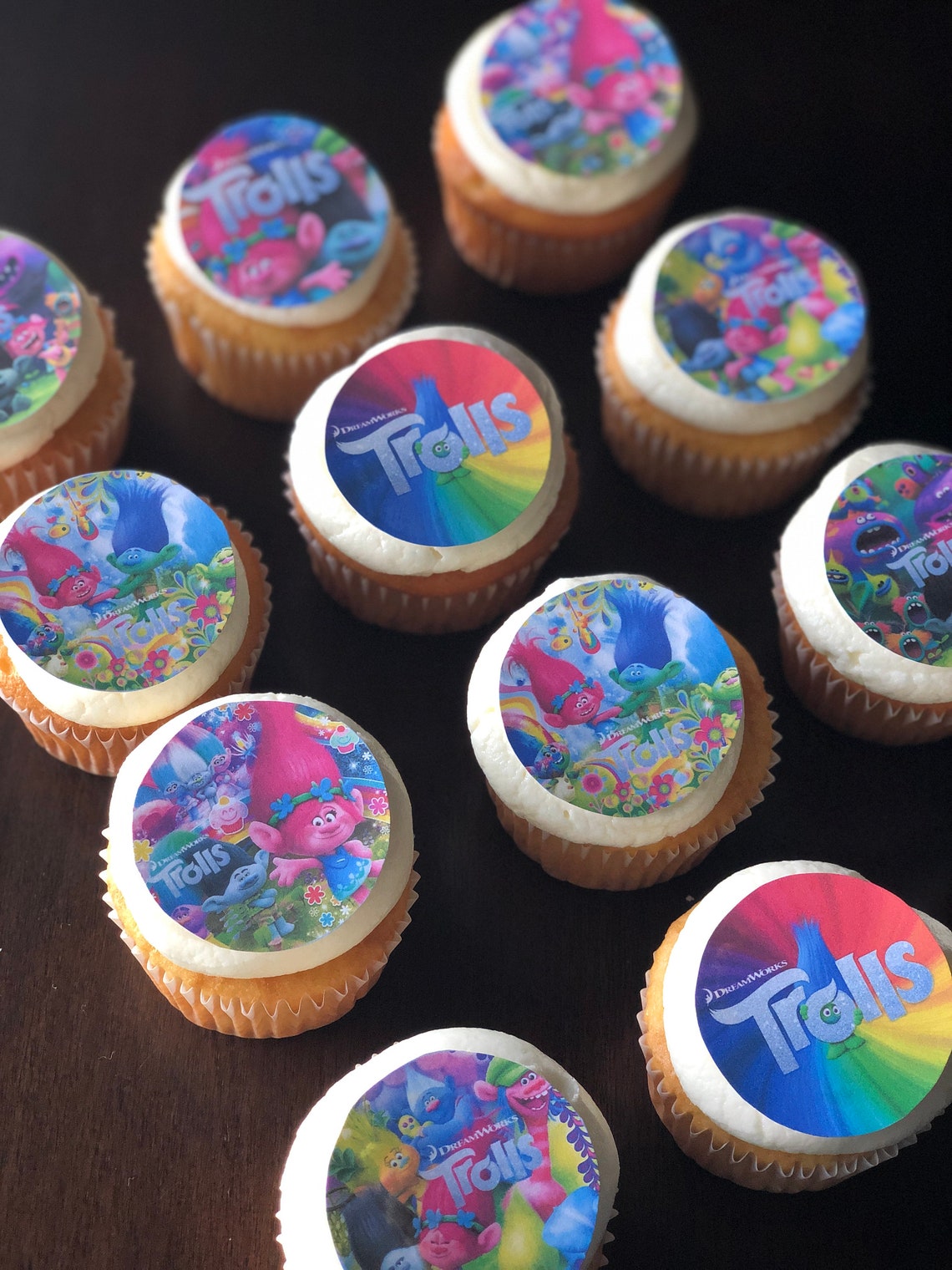 Cupcake Cookie Cake Edible Images Sugar Sheets Icing Sheets - Etsy