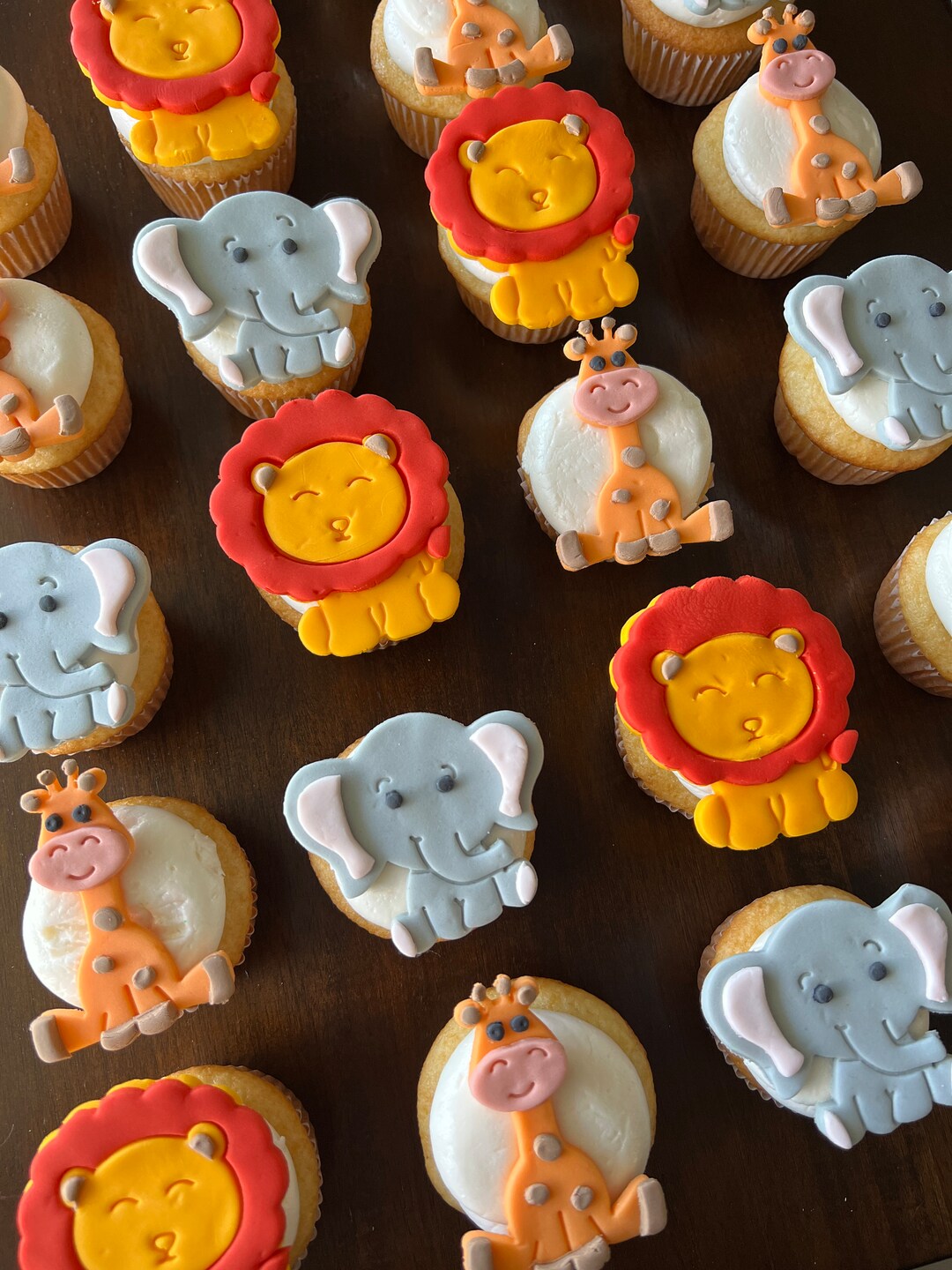 Fondant Cupcake Toppers - Etsy