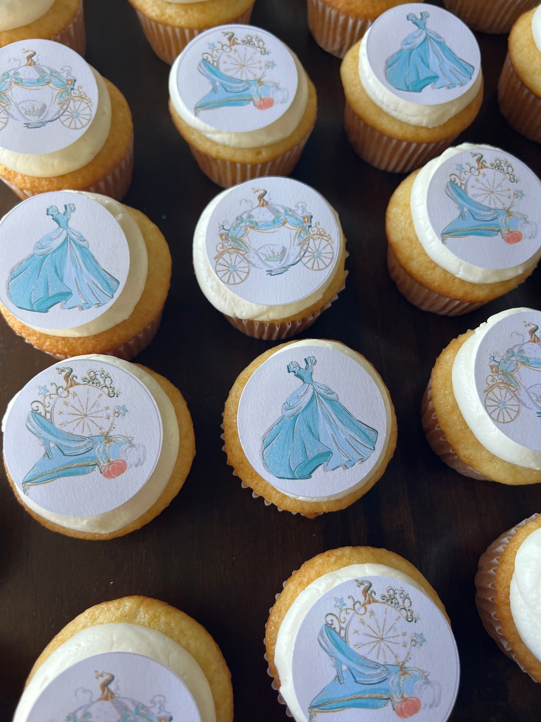 Cupcake Cookie Cake Edible Images Sugar Sheets Icing Sheets - Etsy