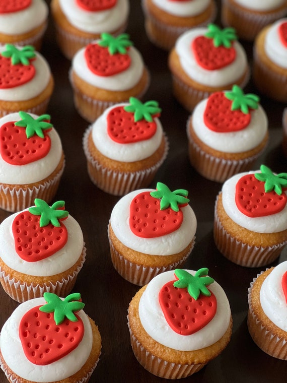 Fondant Cupcake Toppers - Etsy