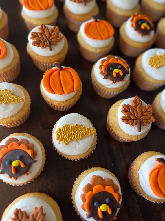 Fondant Cupcake Toppers - Etsy
