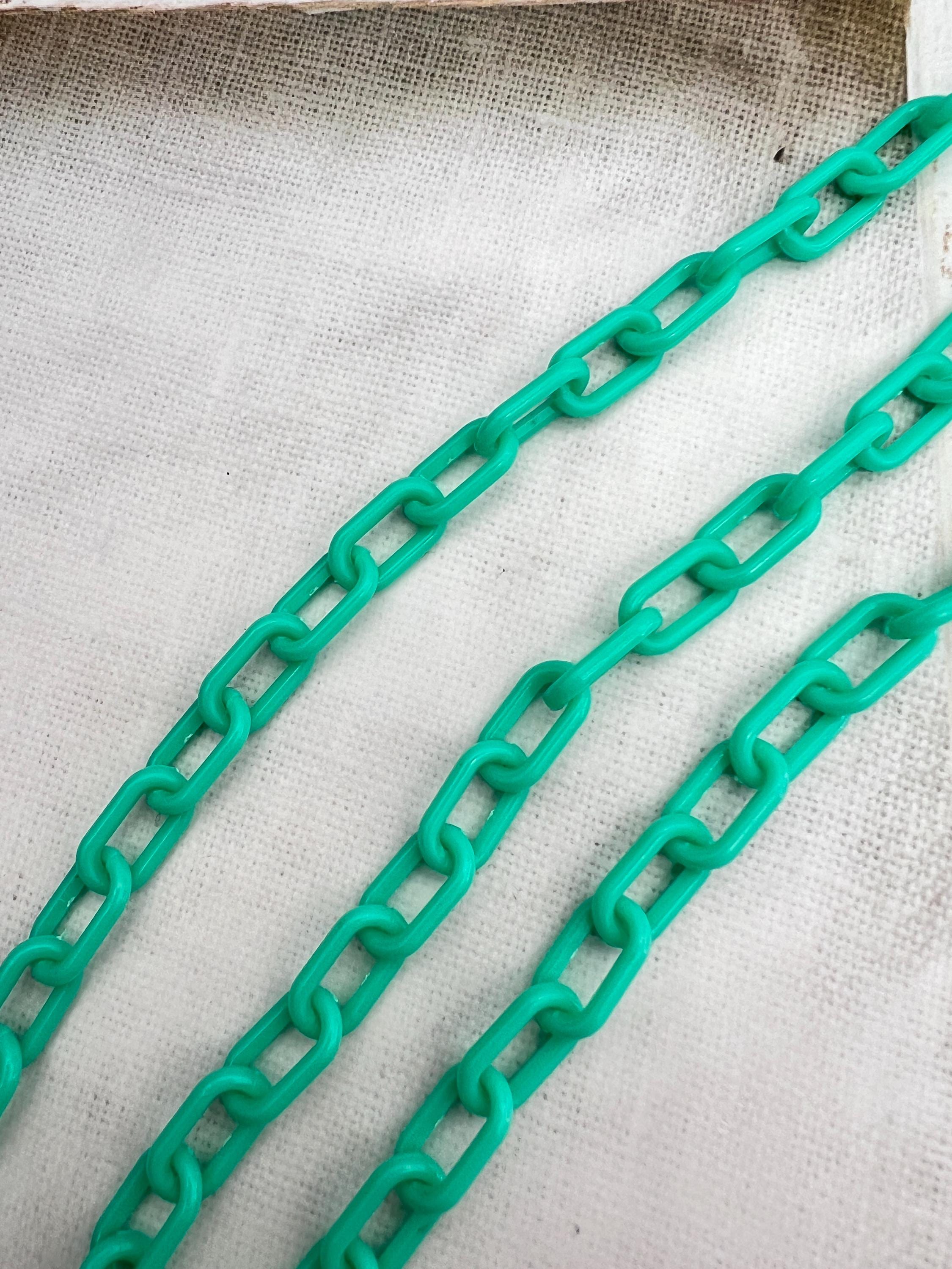 Pastel Acrylic Chain Link: DIY Jewelry Craft Supply (50cm) - Etsy