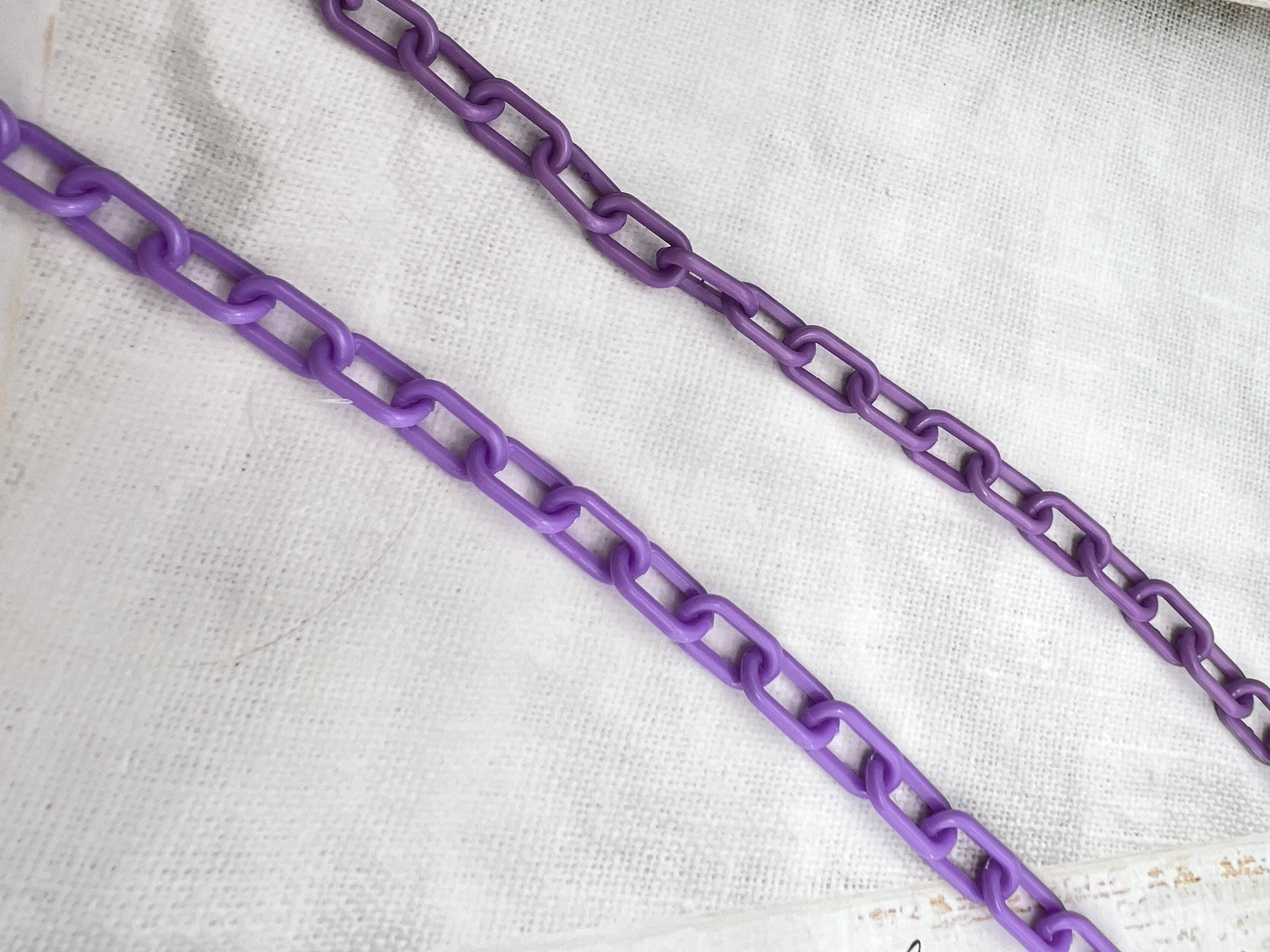 Pastel Acrylic Chain Link: DIY Jewelry Craft Supply (50cm) - Etsy