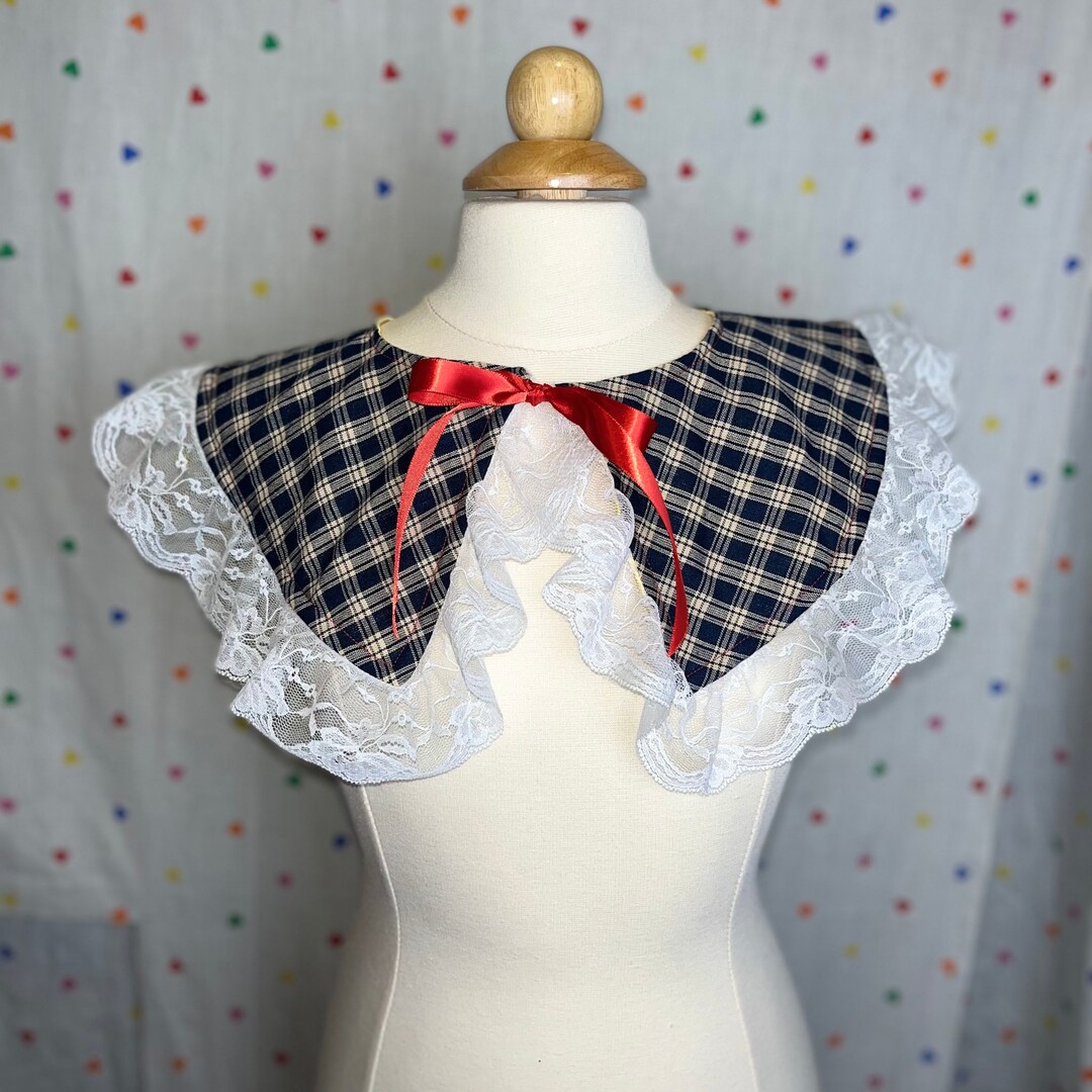 Princess Inspired Oversized Tie Collar - Etsy