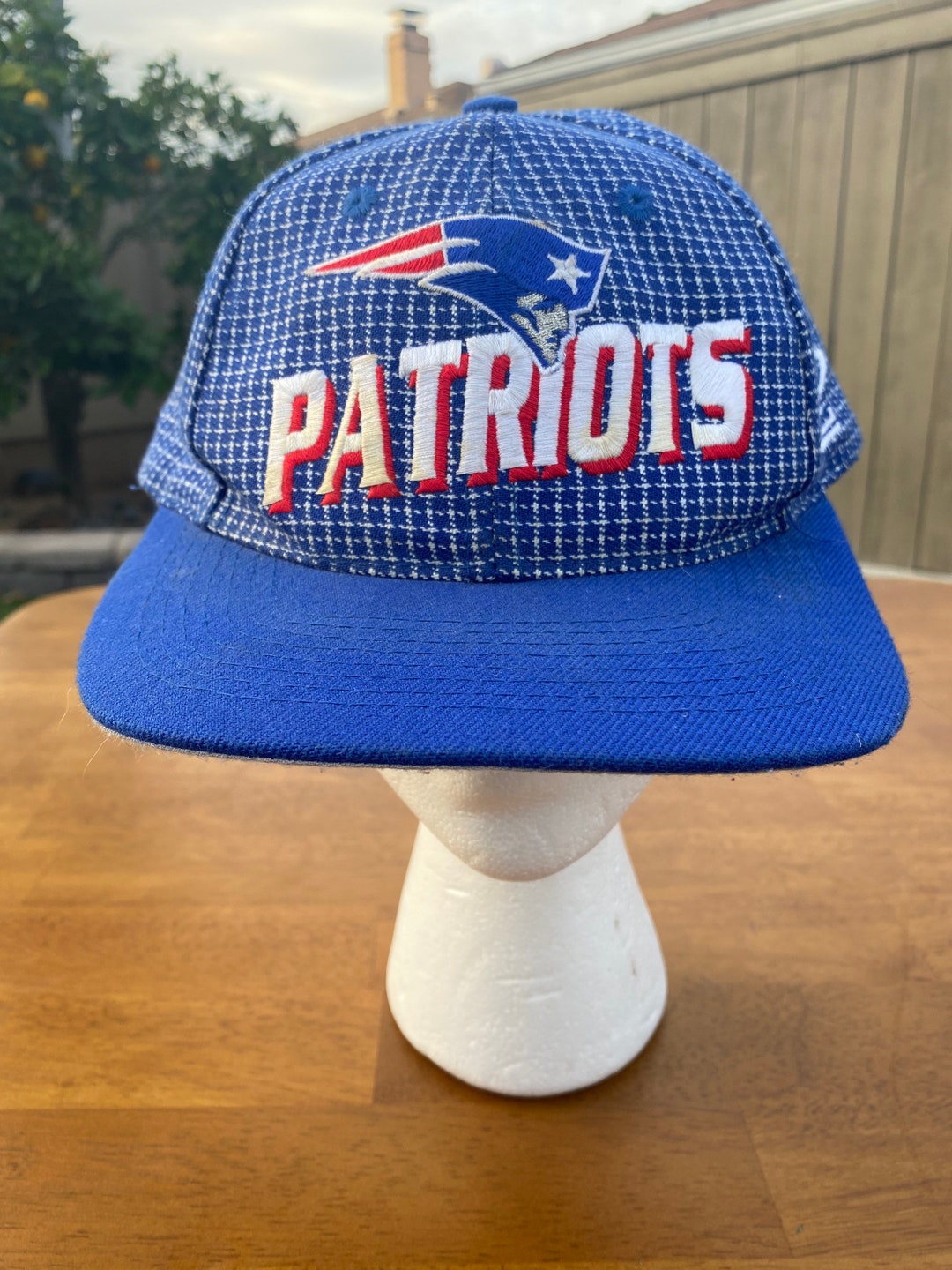 Vintage 90s New England Patriots Logo Athletic Grid Strapback Pro Line ...