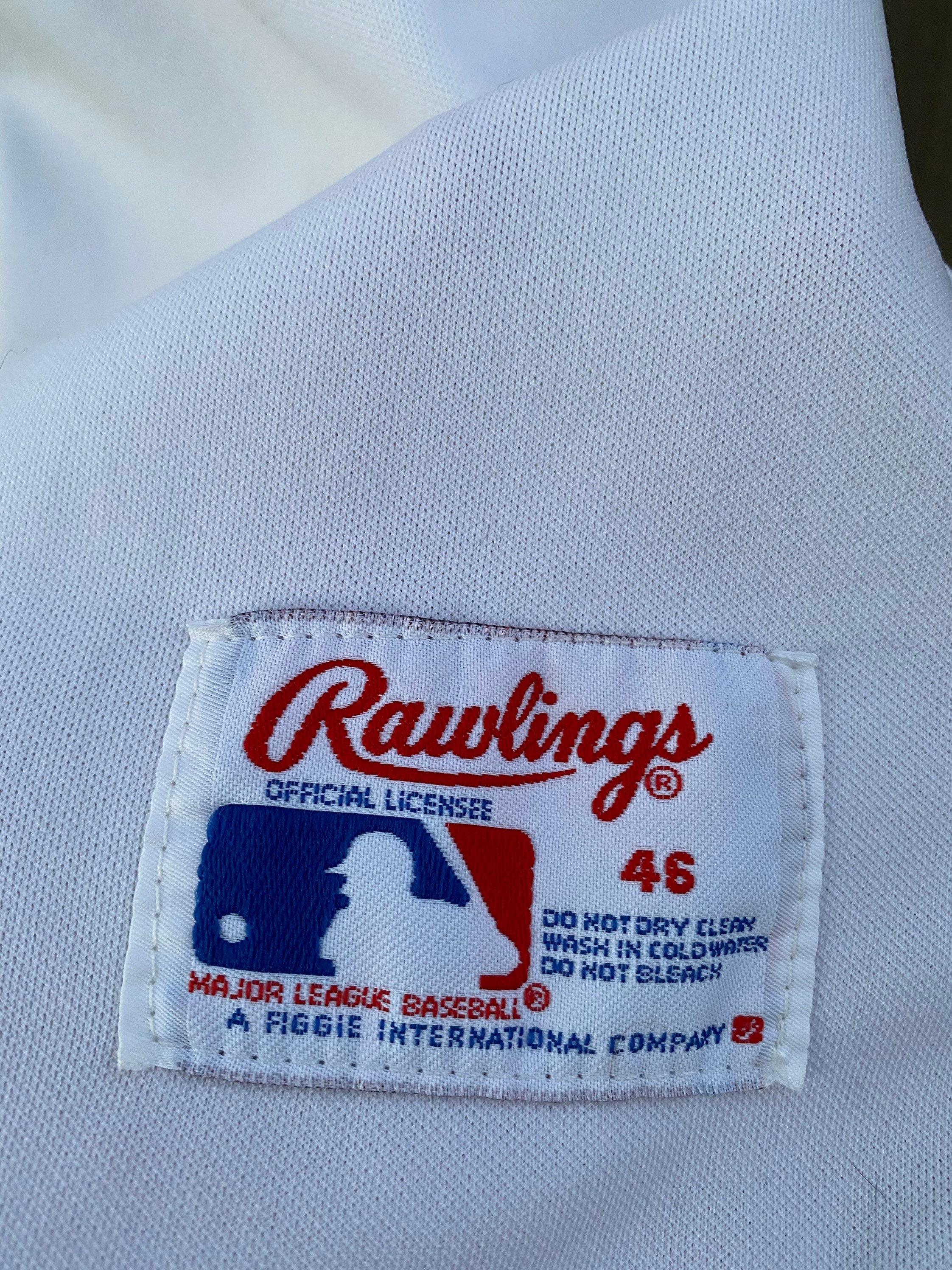 Vintage Rawlings MLB California Angels Greenwald #10 Baseball Jersey ...