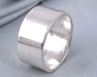 Simple Silver Ring - Etsy