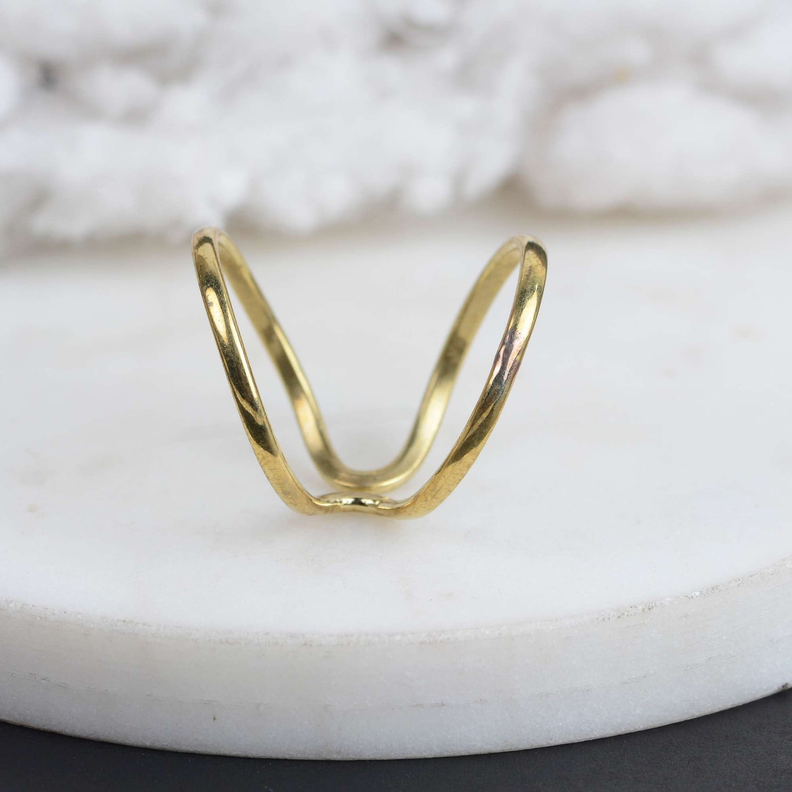 Sterling Silver Splint Ring Adjustable for PIP or DIP Joint • Swan Neck ...