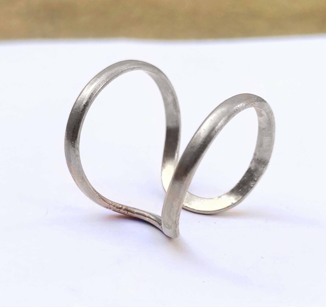 Sterling Silver Arthritis Ring, Arthritis Splint Ring, Simple and Plain ...