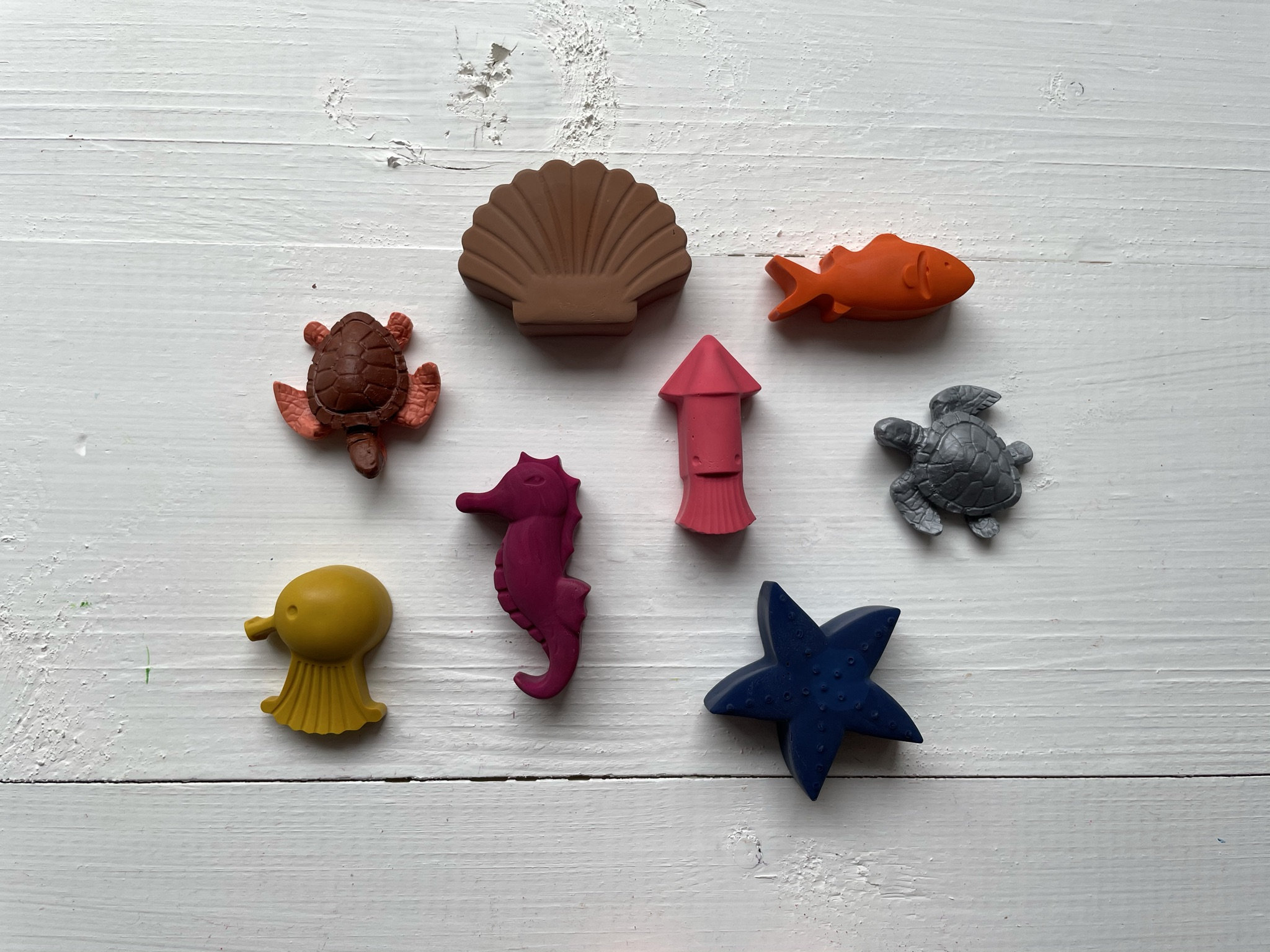 Sealife Crayons - Etsy