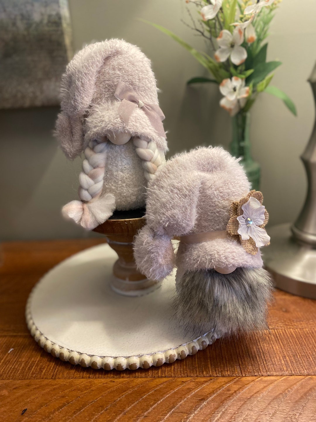 Soft Fuzzy Pink Gnomes, Spring Gnomes, Mothers Day Gnomes - Etsy