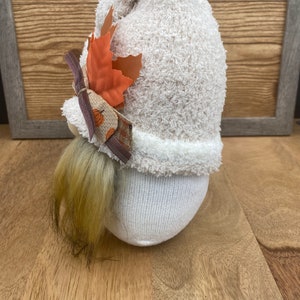 Fall Themed Gnome With Reddish Brown Fur Beard - Etsy