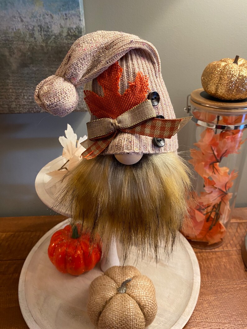 Fall Themed Gnome for Tiered Tray - Etsy