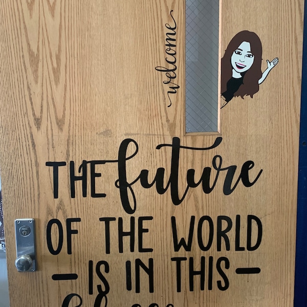 Classroom Door Decal - Etsy
