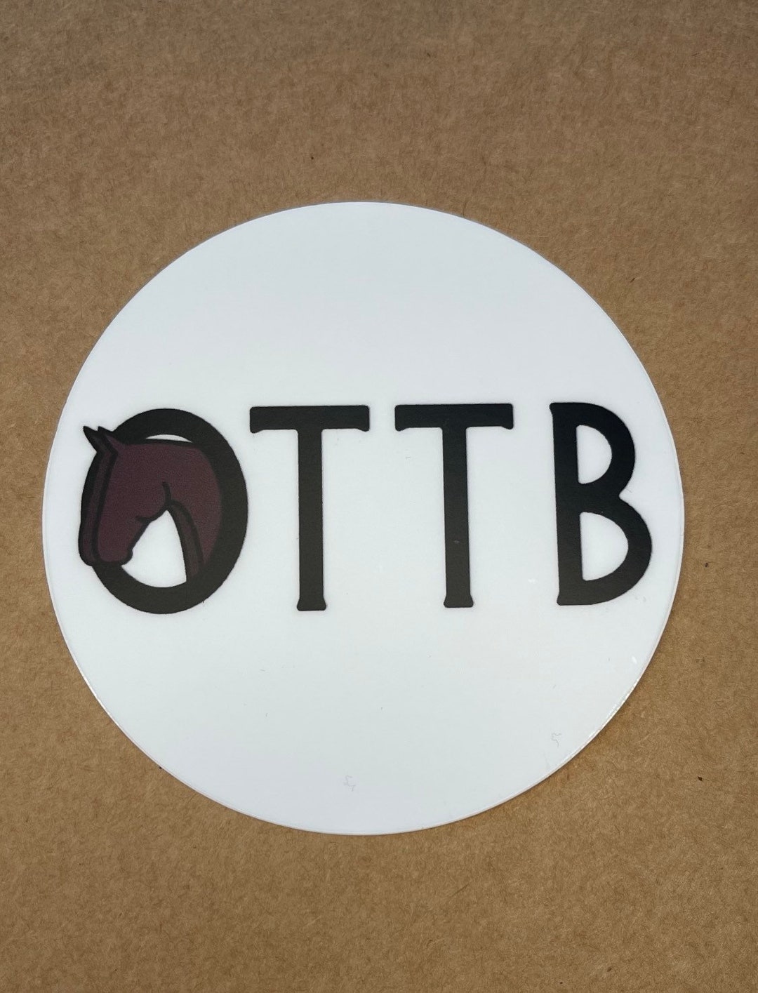 OTTB Equestrian Sticker - Etsy Österreich