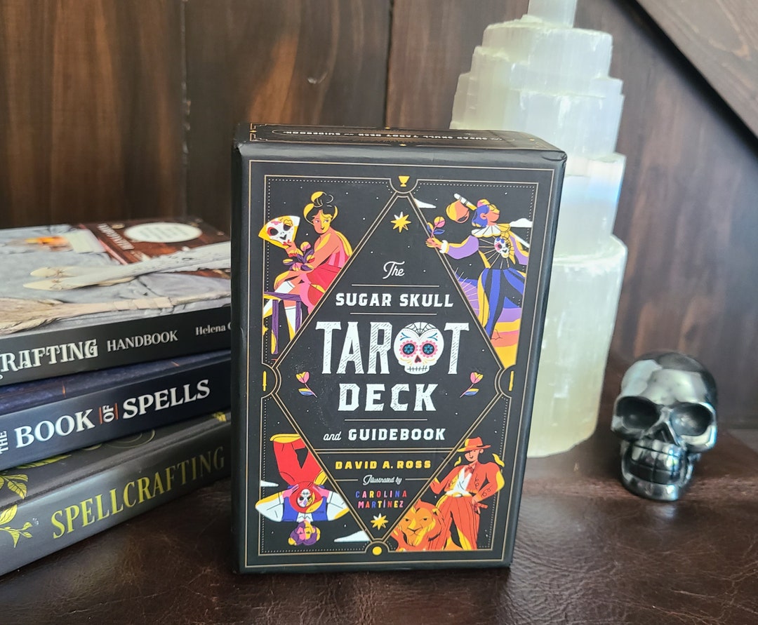 The Sugar Skull Tarot Deck and Guidebook - Etsy