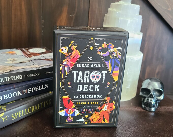 The Sugar Skull Tarot Deck and Guidebook - Etsy
