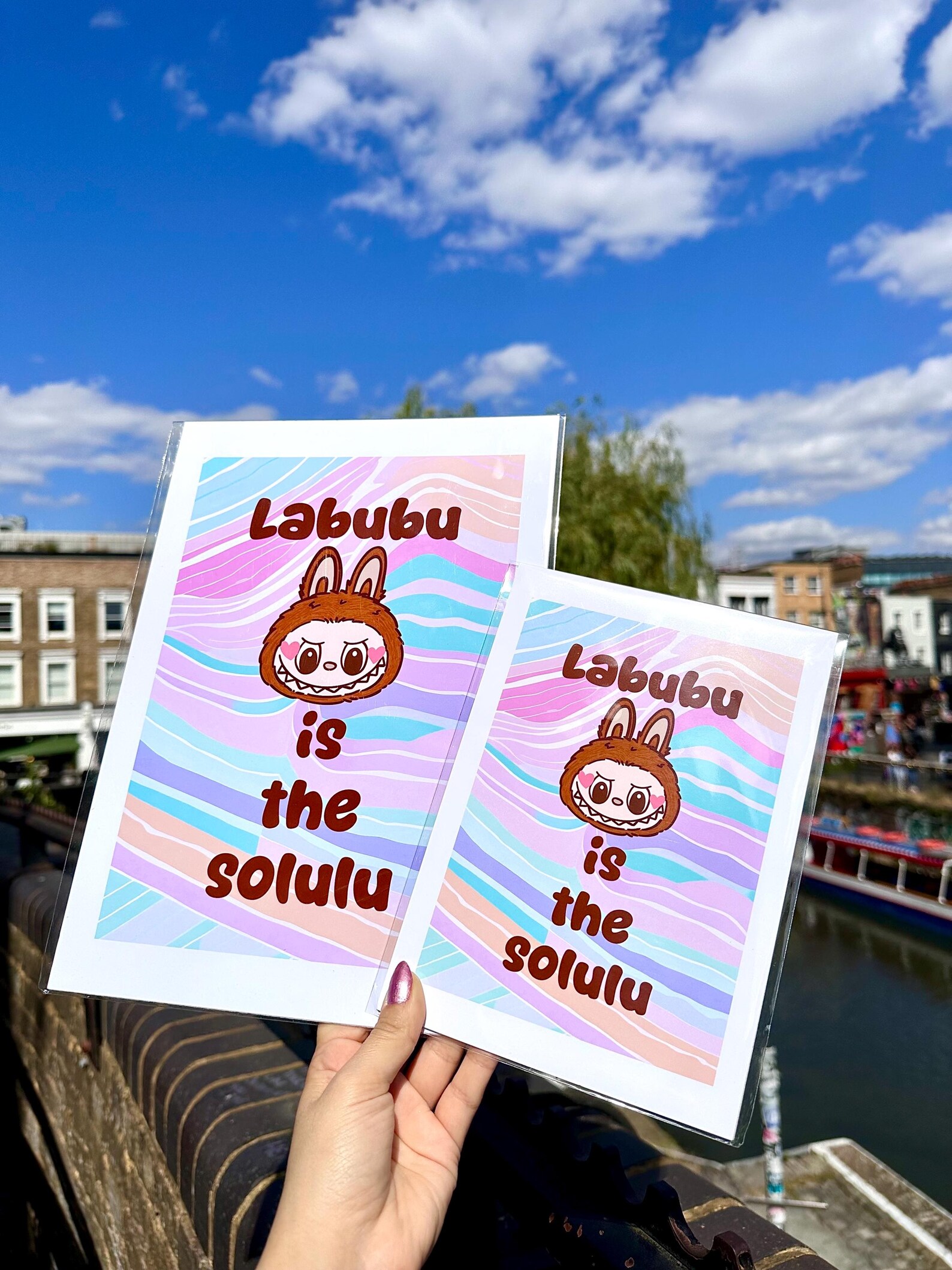 Labubu is the Solulu Art Print - Etsy
