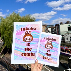 Labubu is the Solulu Art Print - Etsy