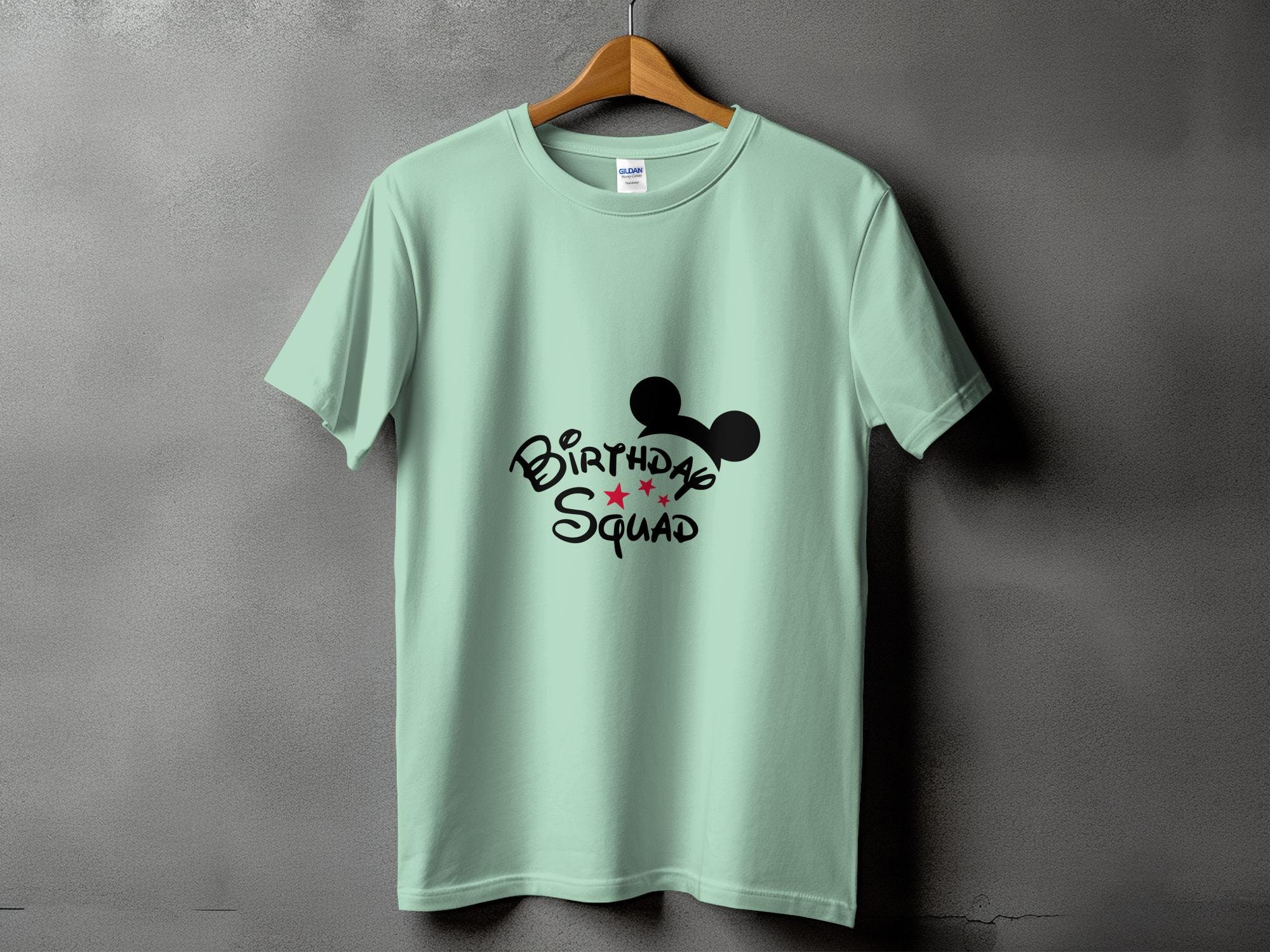 Mickey Mouse Birthday Squad Disney Shirt Mickey Shirt Disney Matching
