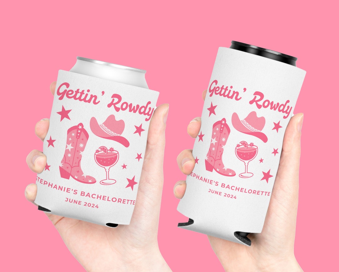 Getting Rowdy Bachelorette Gifts, Last Rodeo Bach Party Can Cooler ...