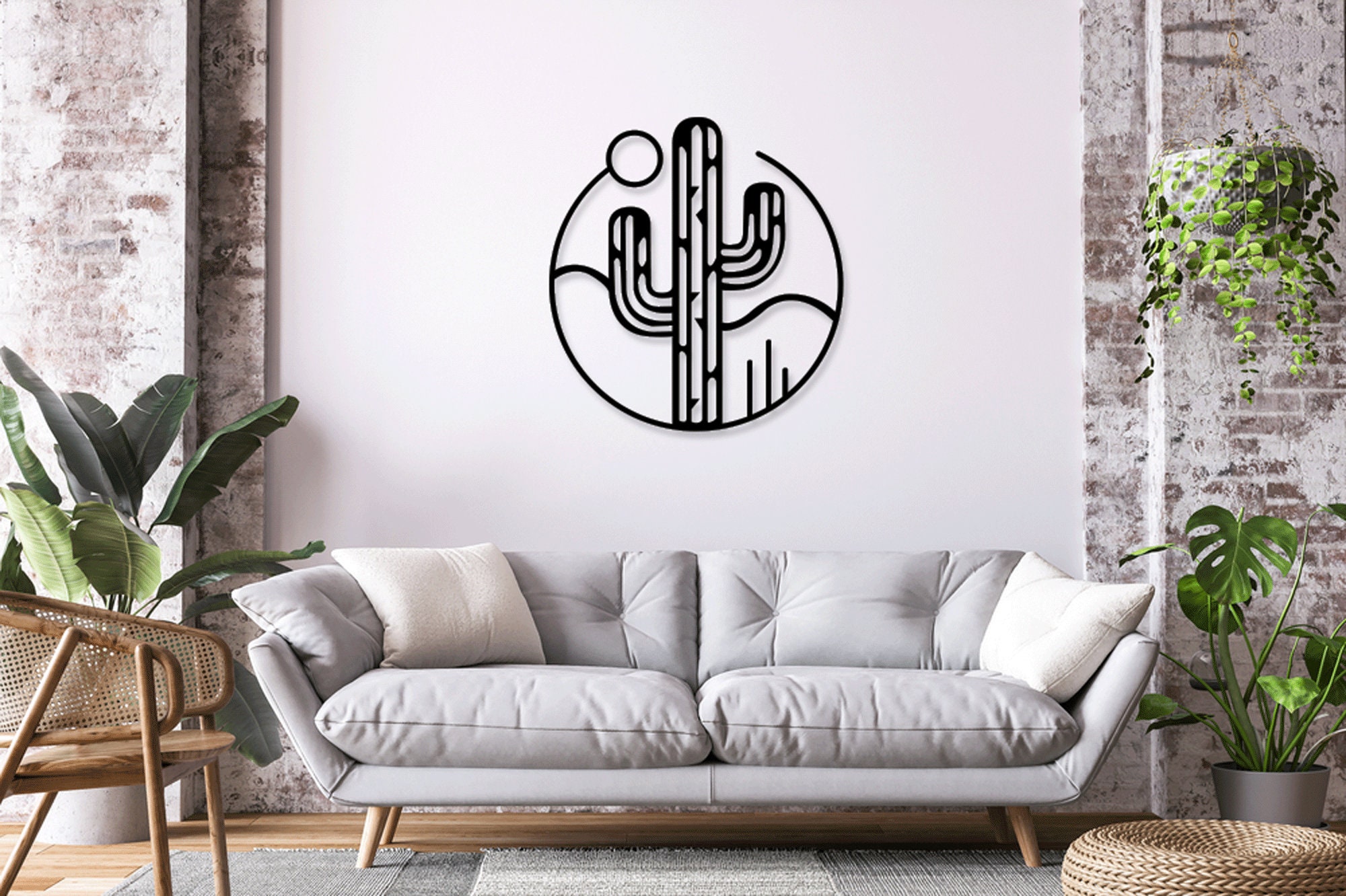 Cactus, Desert Digital Vector Download Laser Cnc Cut Svg Dxf Pdf Cdr ...
