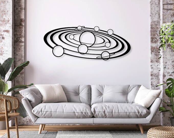 Space Design Laser Cut Svg Dxf Files Wall Sticker Engraving Decal ...