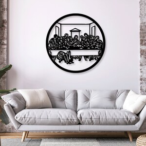 Última cena Leonardo da Vinci Vector Download Laser Cnc Cut svg dxf pdf ...